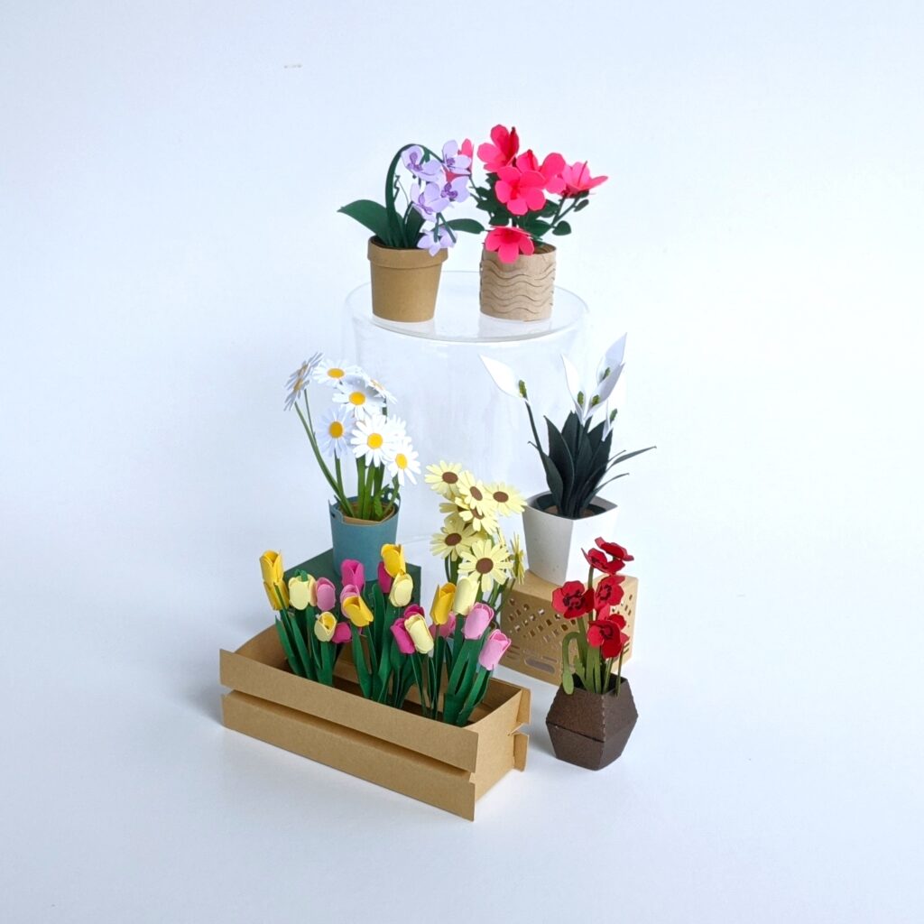 Flower Templates for Cutting Machines - Hey JB Design